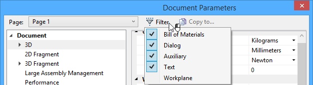 System Fundamentals. Customization > Document Parameters